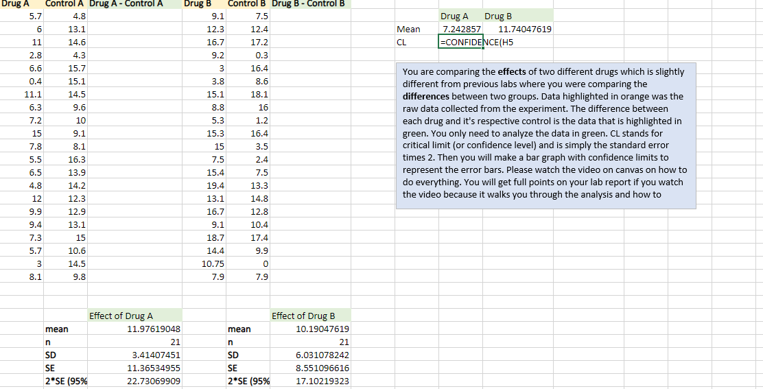 Solved Follow along in the excel sheet to calculate | Chegg.com