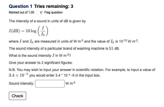 Solved Question 1 Tries remaining: 3 Marked out of 1.00 Flag | Chegg.com Solved Question 1 Tries remaining: 3 Marked out of 1.00 Flag | Chegg.com