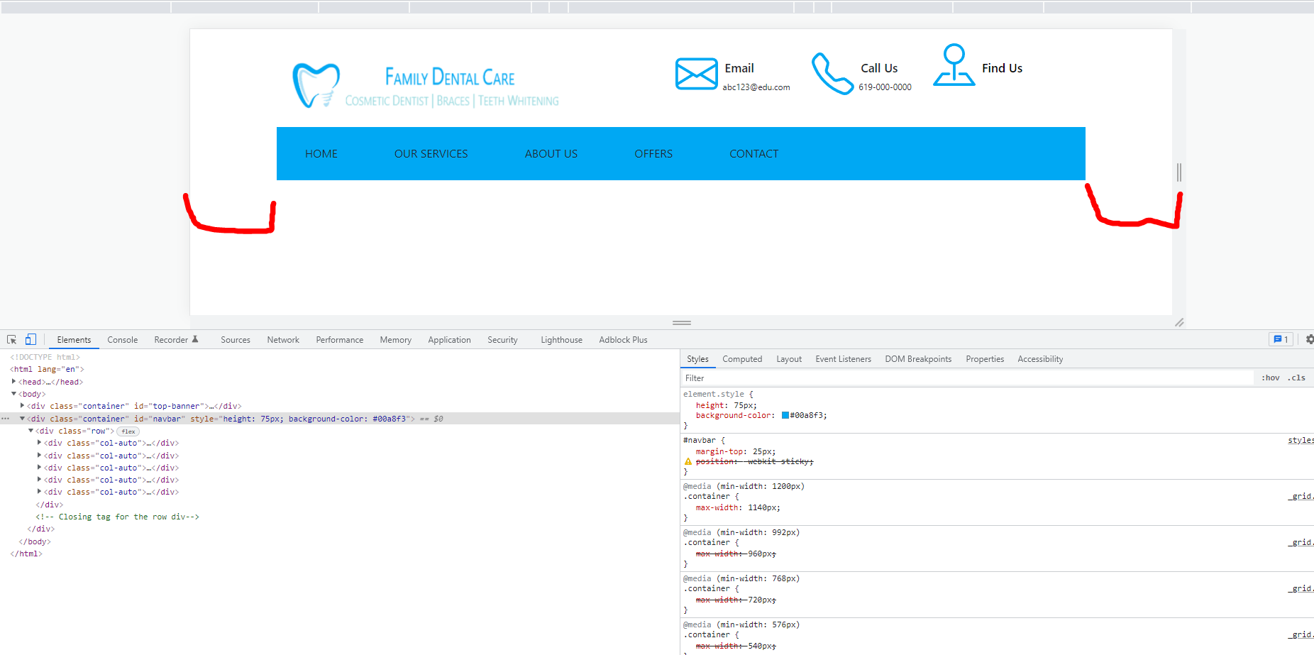 Solved How to get rid of these annoying white margins. I | Chegg.com