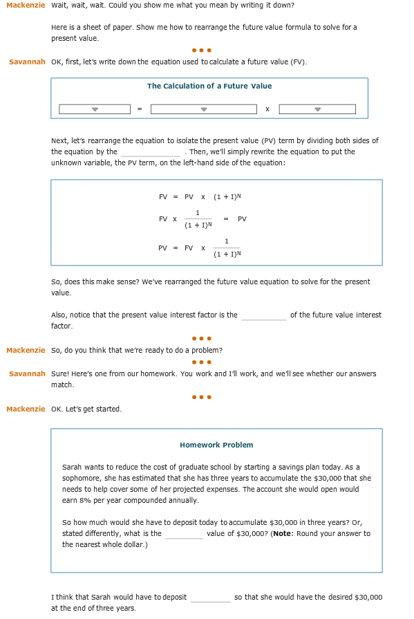 Solved 5. Introduction to the present value of money Aa Aa | Chegg.com