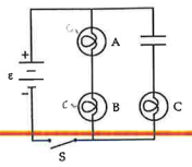 Solved The circuit below contains an ideal battery, three | Chegg.com