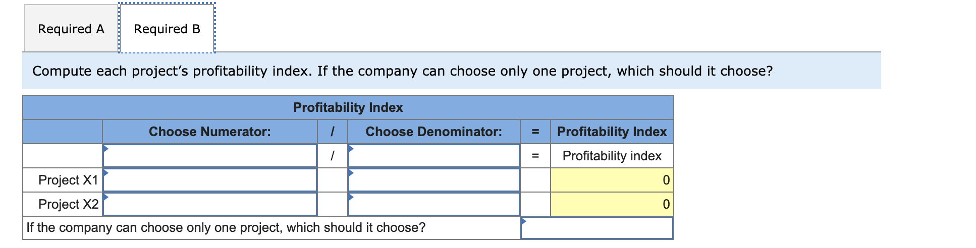 Solved Exercise 24-11 Net present value, profitability index | Chegg.com