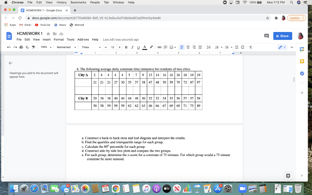 Chrome File Edit View History Bookmarks People Tab | Chegg.com
