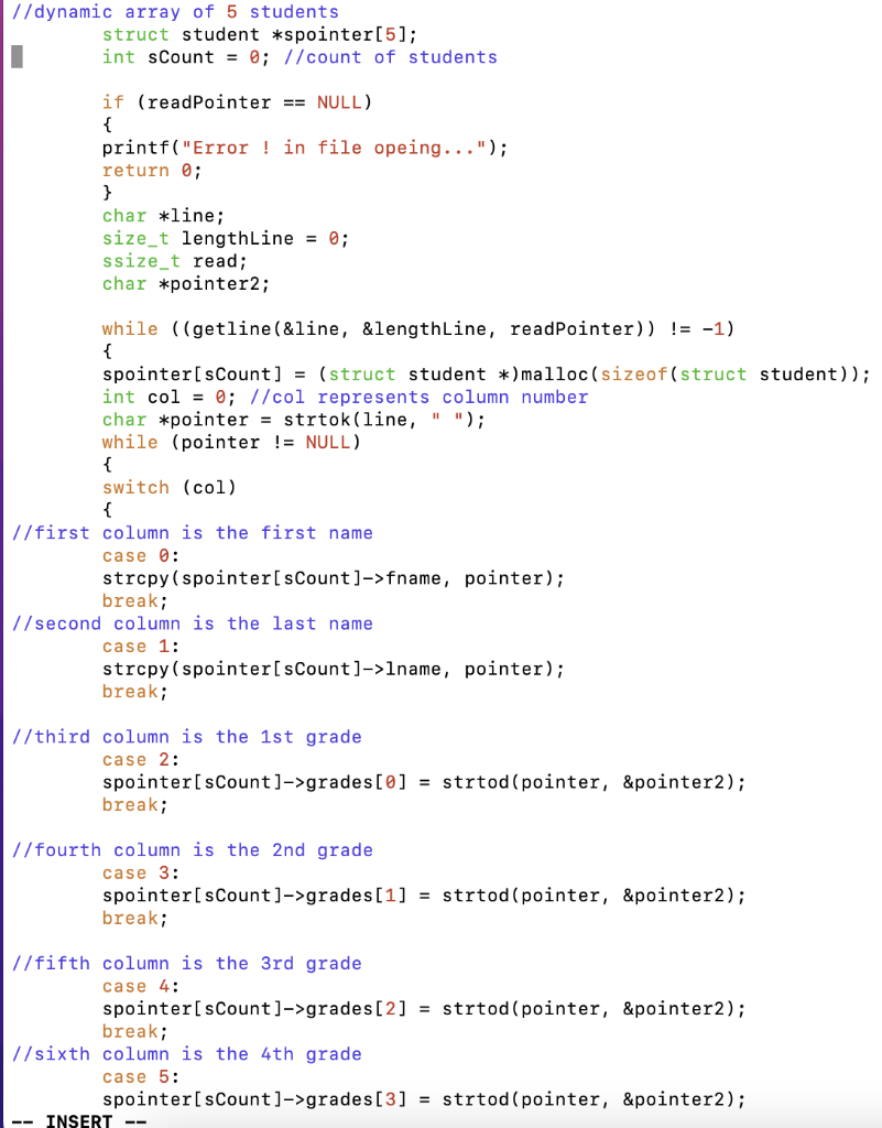 Solved #include #include #include // structurre of | Chegg.com