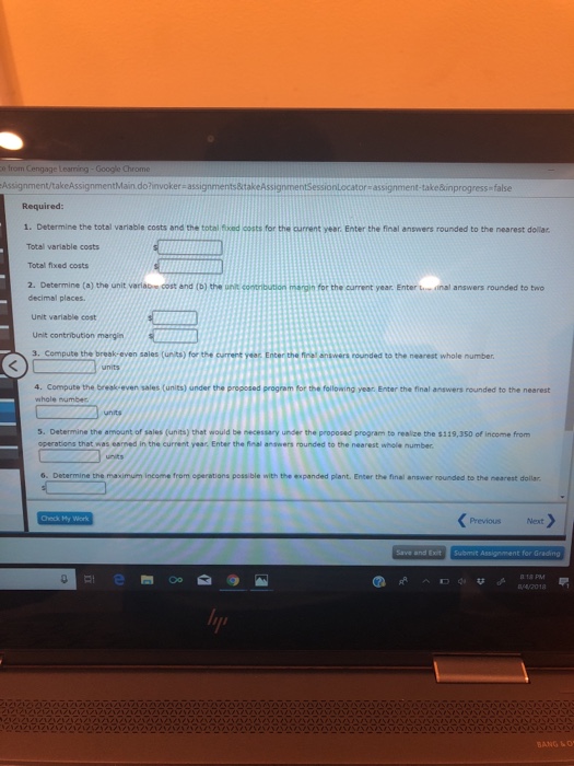 Solved /takeAssignmentMain do invoker false Determine the | Chegg.com