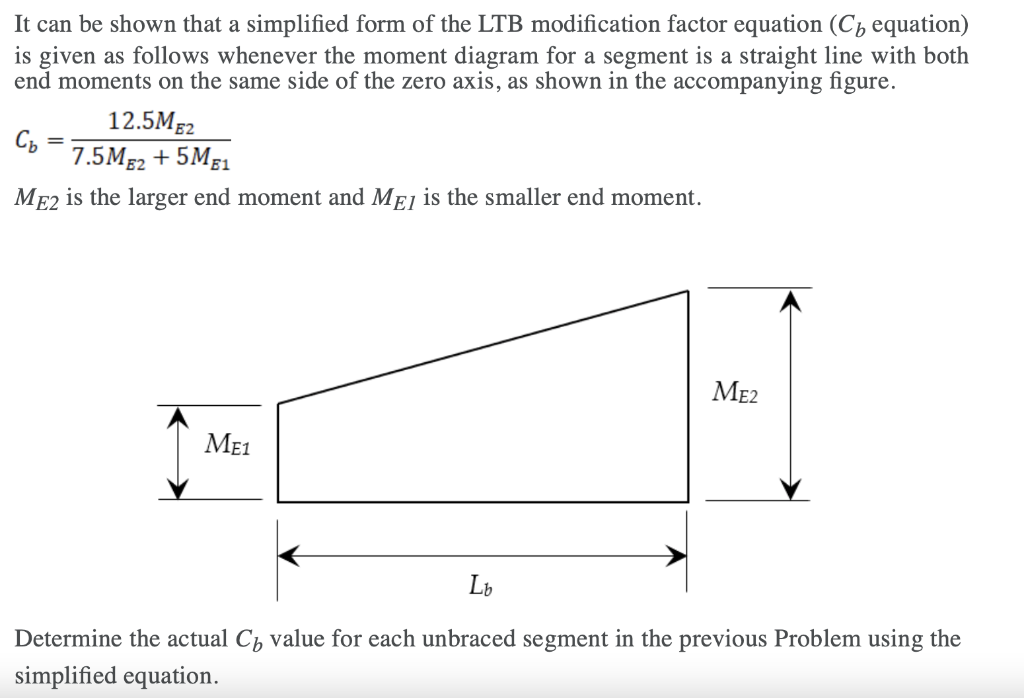 It can be shown that a simplified form of the LTB | Chegg.com