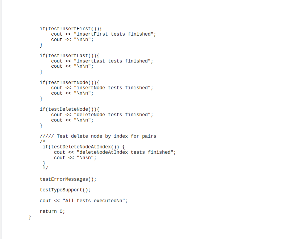 Solved C++ You just need to modify my doublelinkedlist.h | Chegg.com