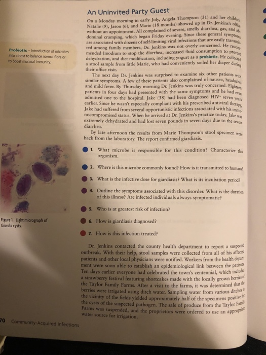 Solved An Uninvited Party Guest On a Monday morning in early | Chegg.com