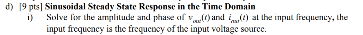 Solved [40 points] Problem 4 Use the circuit shown below to | Chegg.com