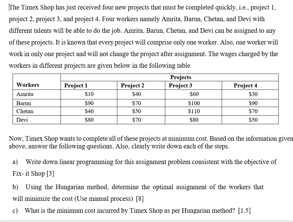 Solved solve this Quantitave analysis question only using QM | Chegg.com