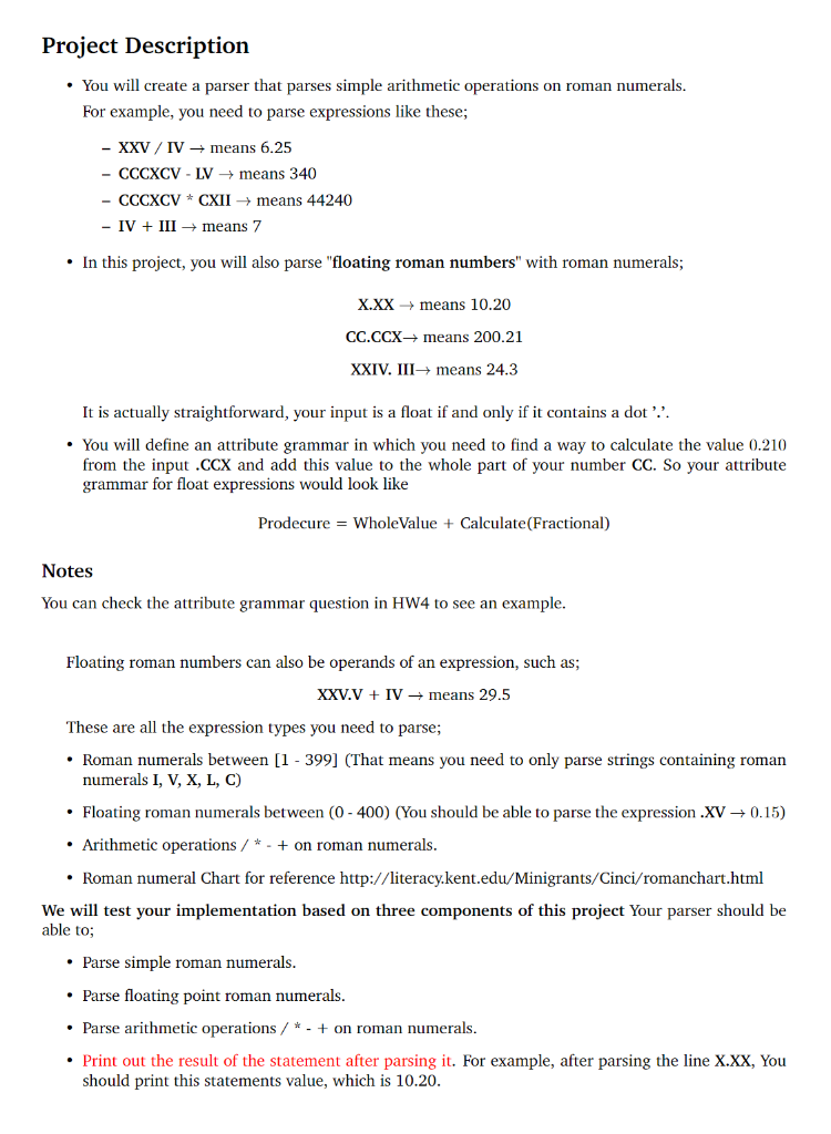Use Flex And Bison To Parses Simple Arithmetic