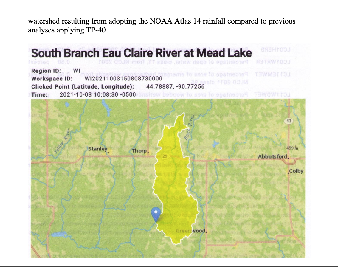 Solved SCS/NRCS Curve Number Runoff: The South Branch Eau | Chegg.com