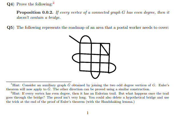 Solved Q1) Use Euler's theorem to prove the following: | Chegg.com
