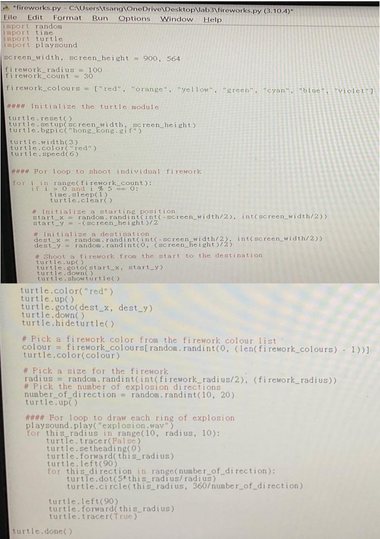 Solved Eile Edit Format Bun Options Window Help iinport | Chegg.com