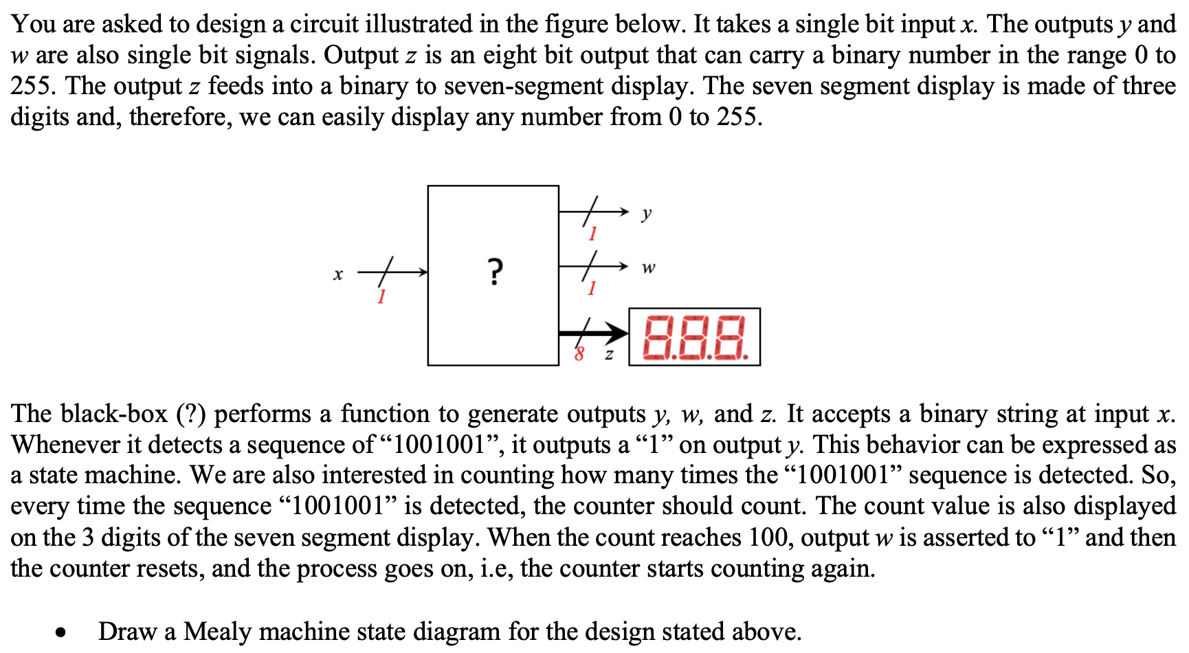 Solved You are asked to design a circuit illustrated in the | Chegg.com