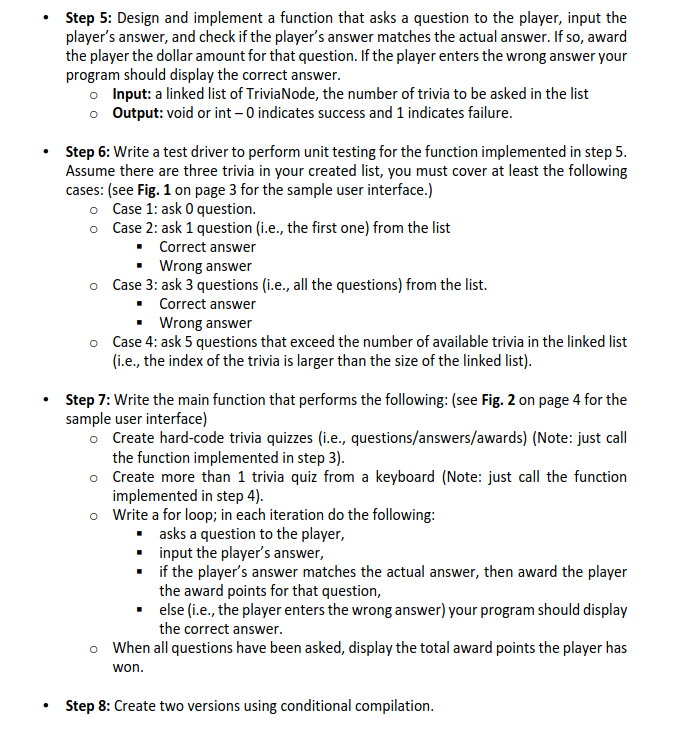 Goals: - To learn how to use linked data structures | Chegg.com