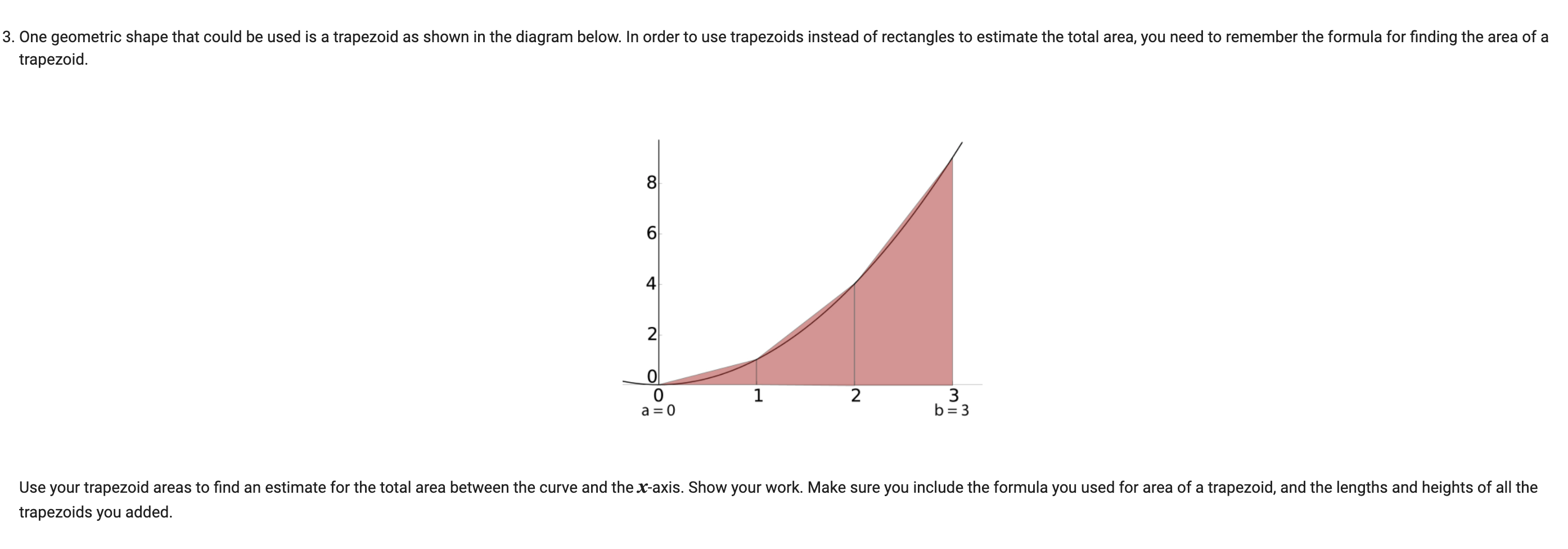 Solved trapezoid. trapezoids you added. | Chegg.com