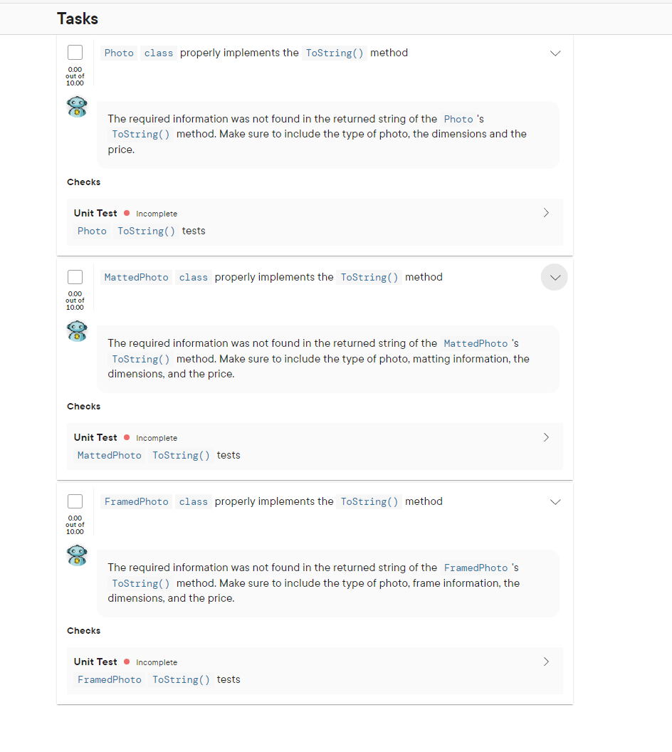 Solved The Programming Language is C# Create an | Chegg.com