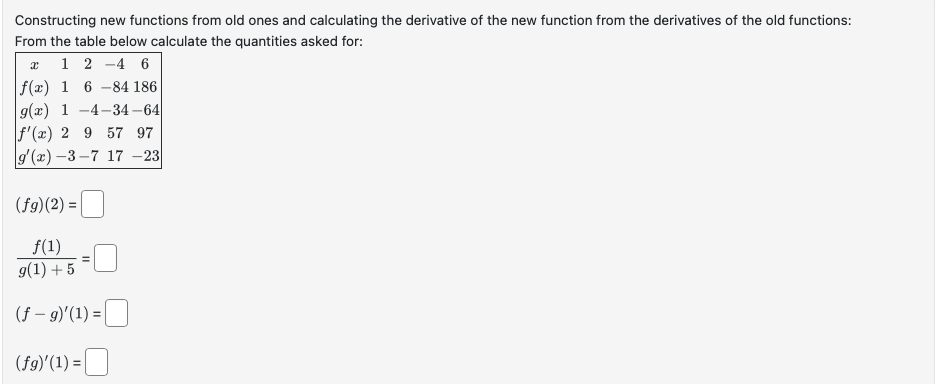 Solved Constructing New Functions From Old Ones And 9875
