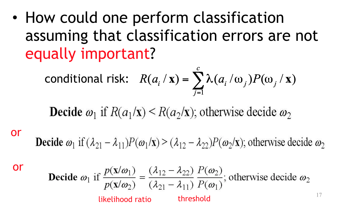 Solved How could one perform classification assuming that | Chegg.com