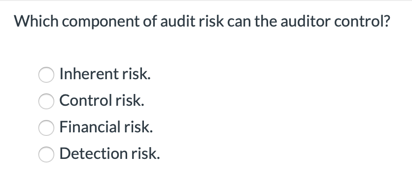 Solved The audit strategy known as the predominantly | Chegg.com