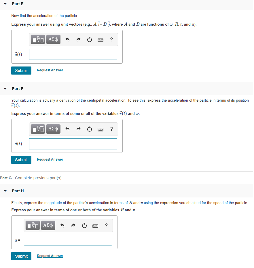 Solved Constants Part B Learning Goal: To find the | Chegg.com