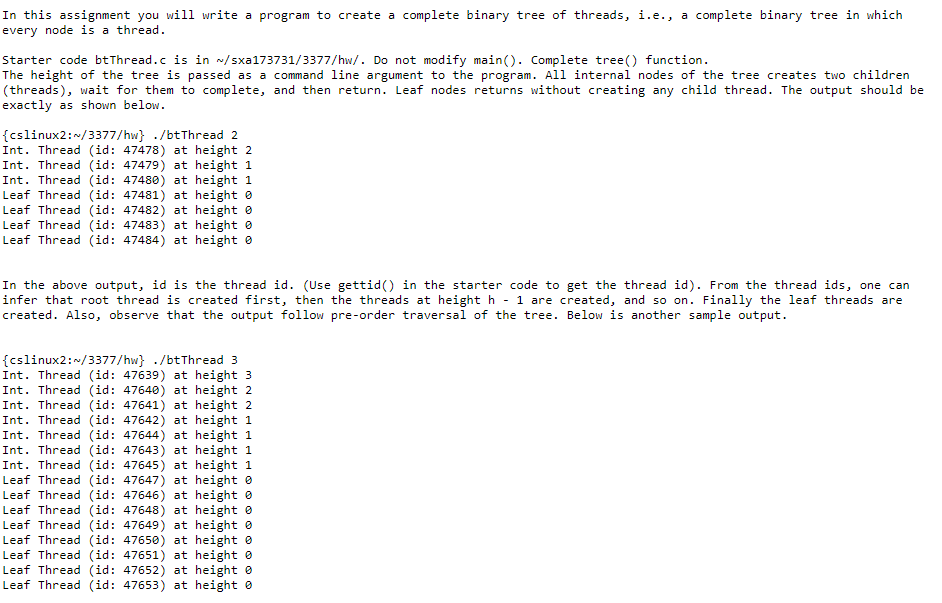 In this assignment you will write a program to create | Chegg.com