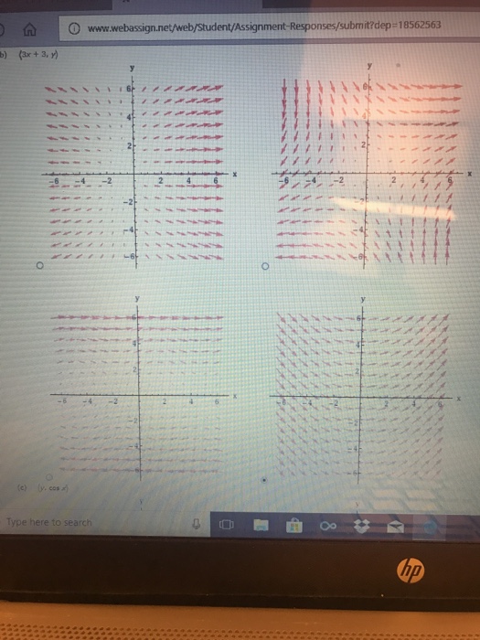Solved Sec 16.1: Vector Fields × it?dep 18562563 Match the | Chegg.com Solved Sec 16.1: Vector Fields × it?dep 18562563 Match the | Chegg.com