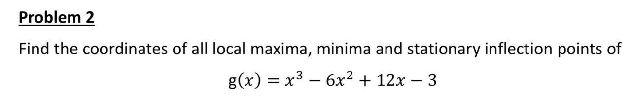 Solved Problem 2 Find the coordinates of all local maxima, | Chegg.com