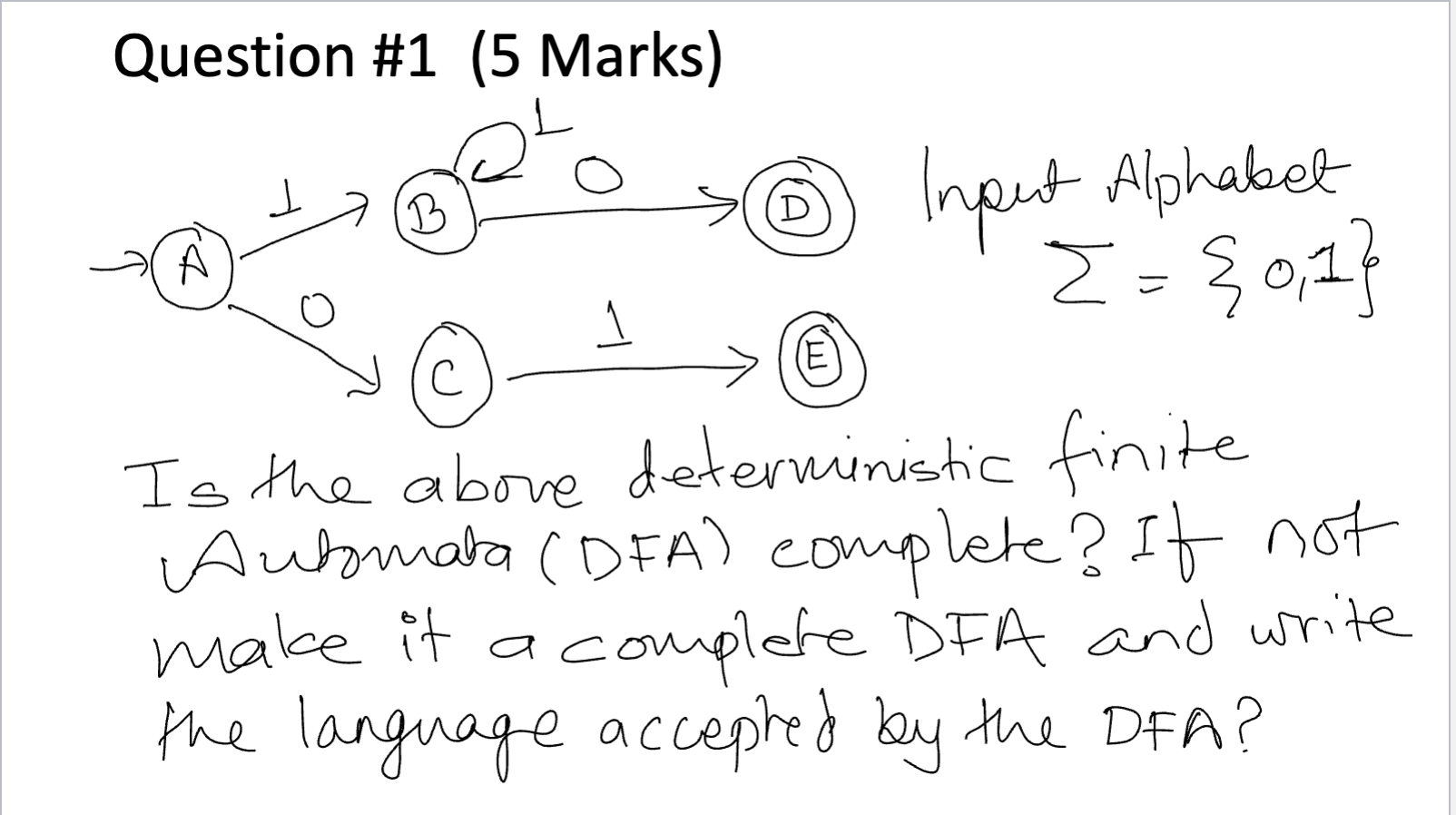 Solved Question #1 (5 Marks) Question #2 (5 Marks)Find | Chegg.com Solved Question #1 (5 Marks) Question #2 (5 Marks)Find | Chegg.com