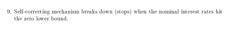 Solved 9. Self-correcting mechanism breaks down (stops) when | Chegg.com