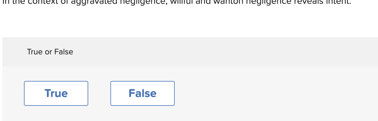 Solved True or False | Chegg.com