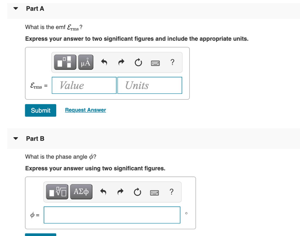 Solved A Series Rlc Circuit Consists Of A 26 Ω Resistor