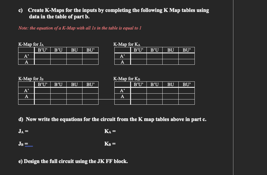 Solved NEED HELP WITH B,C,DDesign a two-bit up and down | Chegg.com