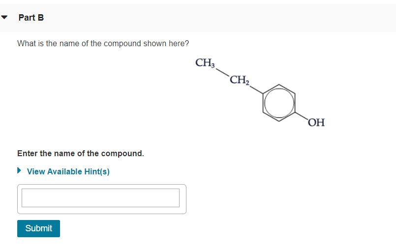 Solved Constants | Periodic Table Part A Alcohols, phenols, | Chegg.com