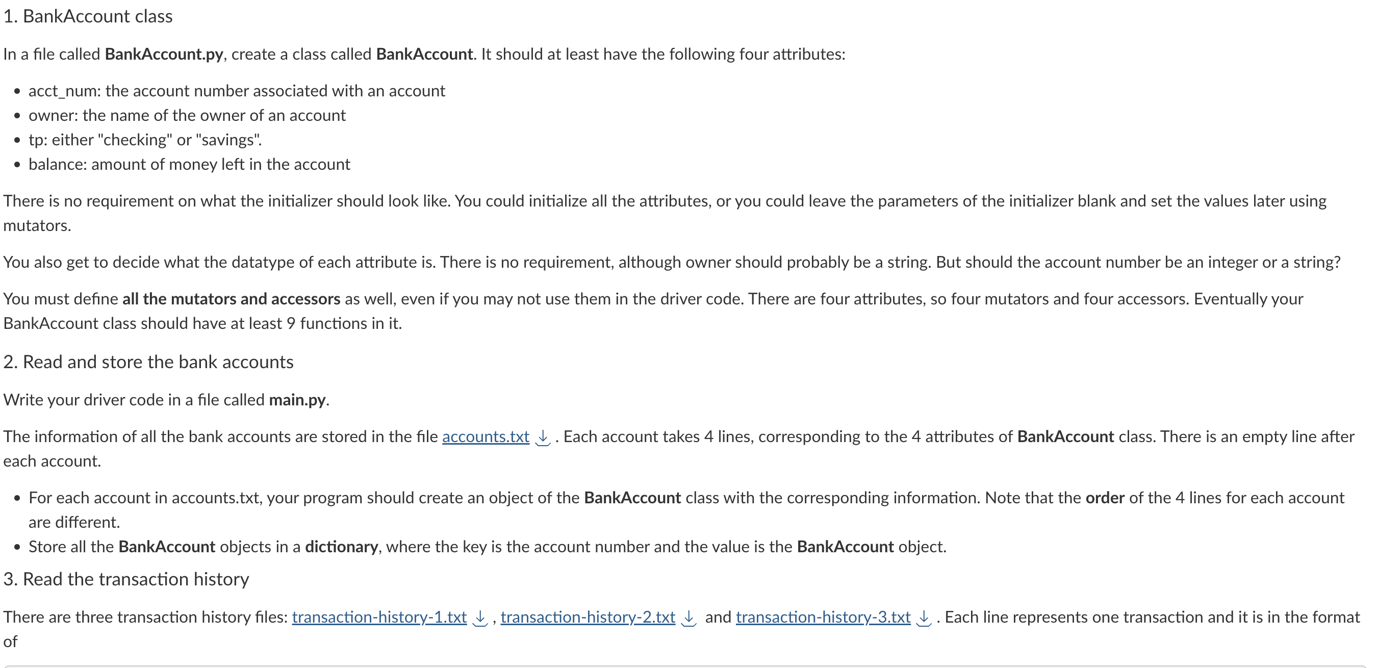 Solved Need steps 1-4 in python 3, please. (Please make sure | Chegg.com