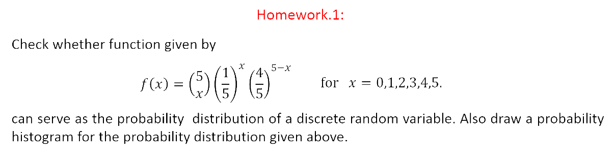 Solved Homework.1: Check whether function given by X5-X f(x) | Chegg.com