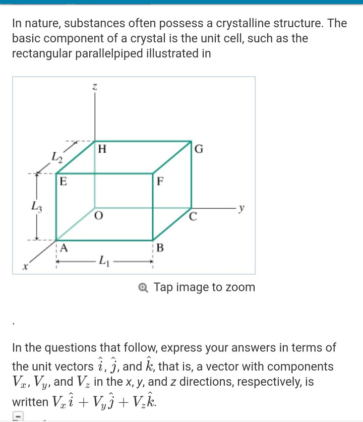 Solved In nature, substances often possess a crystalline | Chegg.com