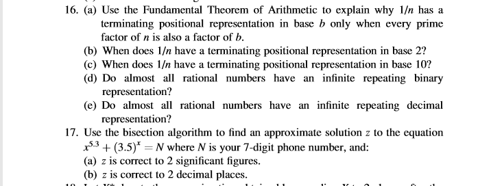 Solved 16. (a) Use the Fundamental Theorem of Arithmetic to | Chegg.com