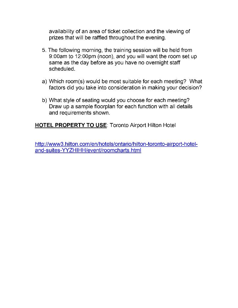 Solved HTM415 FINAL ASSIGNMENT -SELECT THE RIGHT ROOM You | Chegg.com