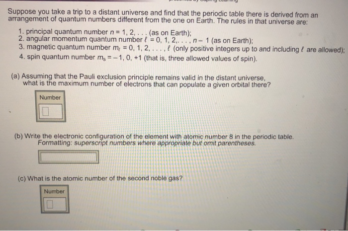 Solved Write The Corresponding Electron Configuration For