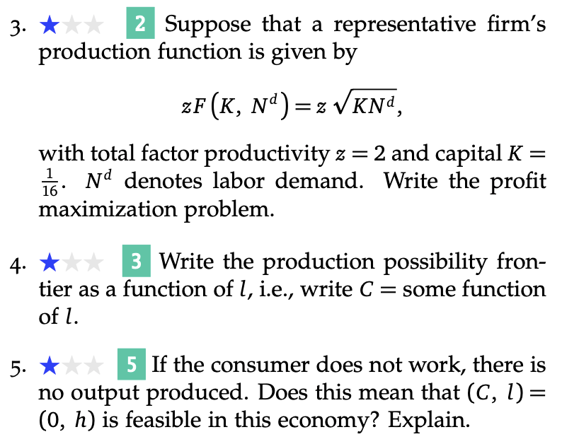 Solved 3. * 2 Suppose that a representative firm's | Chegg.com
