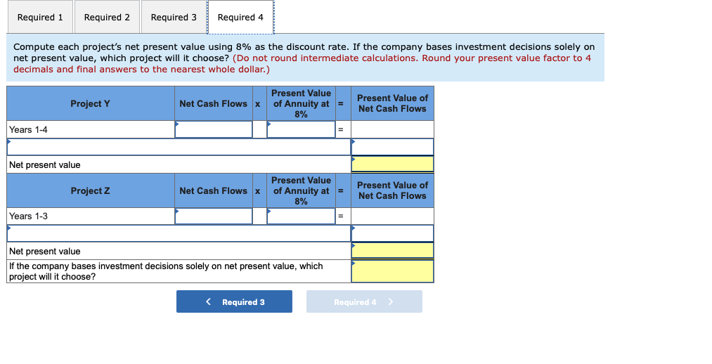 Solved Garcìa Company can invest in one of two alternative | Chegg.com