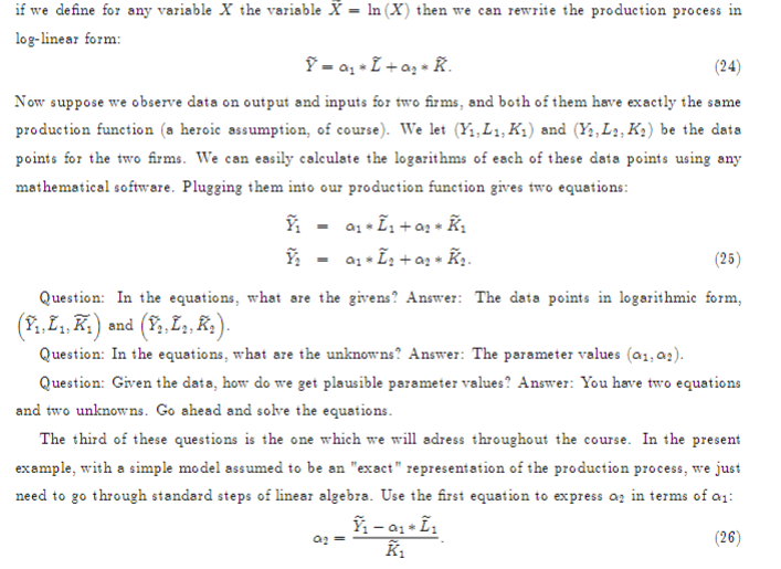 can someone simply do the algebra from 25 to 29 so I | Chegg.com