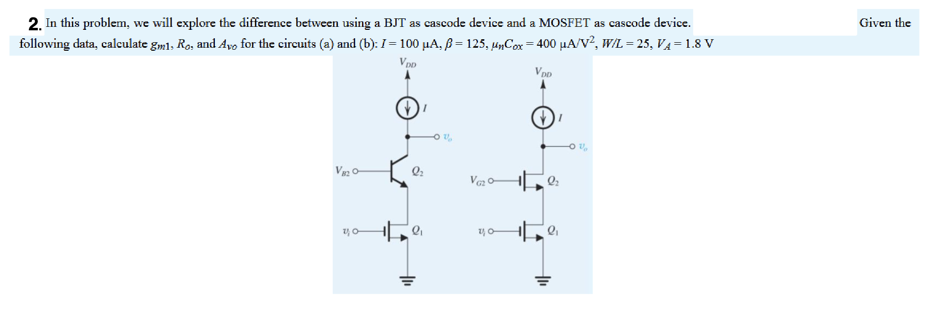 Solved 2. In this problem, we will explore the difference | Chegg.com