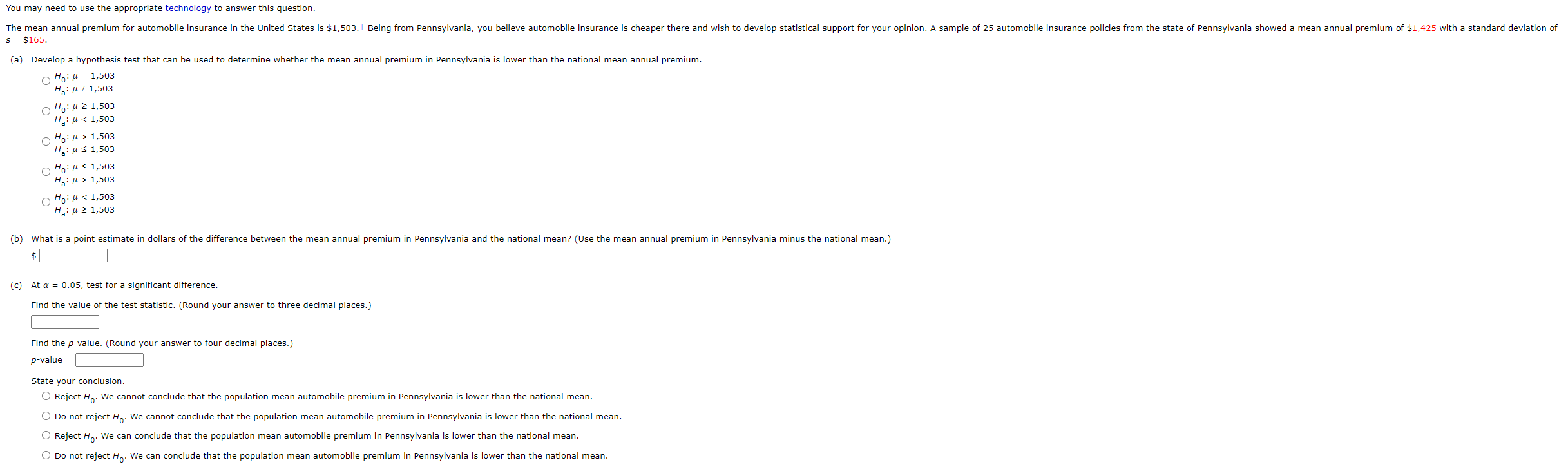 Solved You may need to use the appropriate appendix table or | Chegg.com
