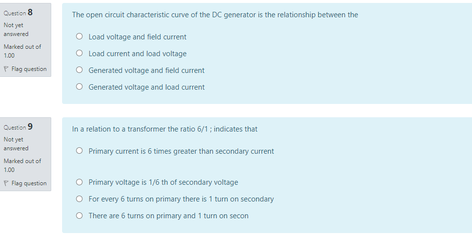 Solved The open circuit characteristic curve of the DC | Chegg.com