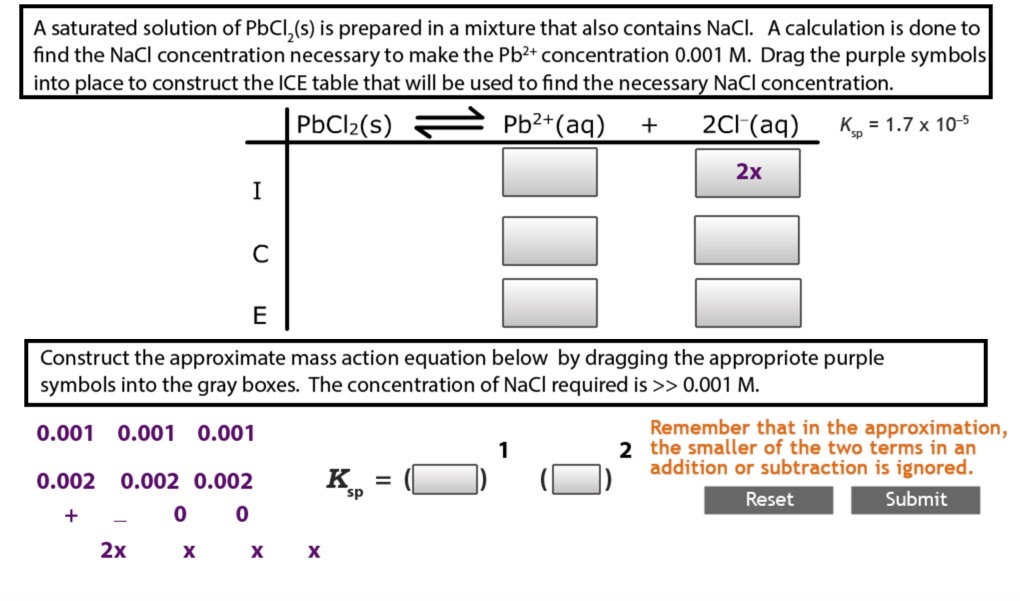 Solved A saturated solution of PbCl is prepared in a mixture | Chegg.com