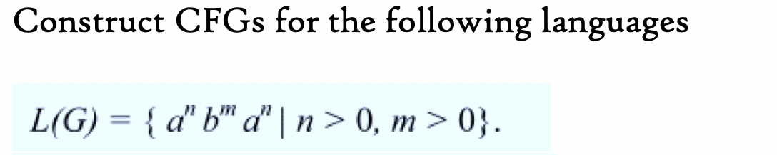 Solved Construct CFGs for the following languages L(G) = { | Chegg.com