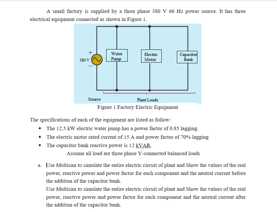 Solved USE MULTISIM ONLY. If don't know multisim don't do | Chegg.com